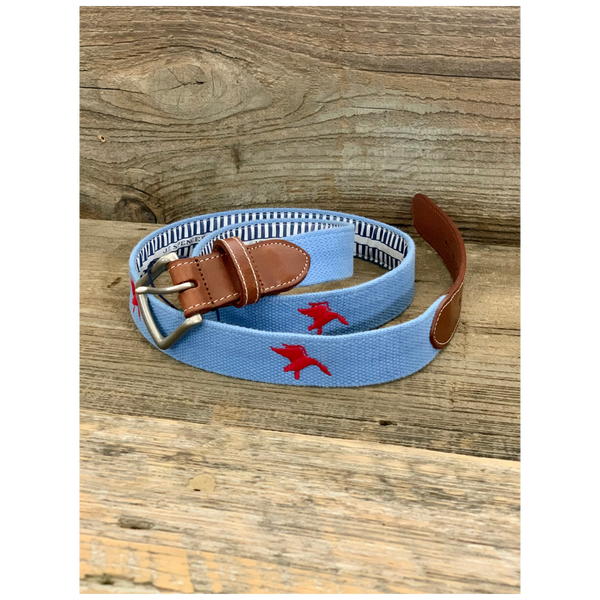 EMHC Shadow Duck Belt Blue/Red – EASYMONEY HUNT CO.
