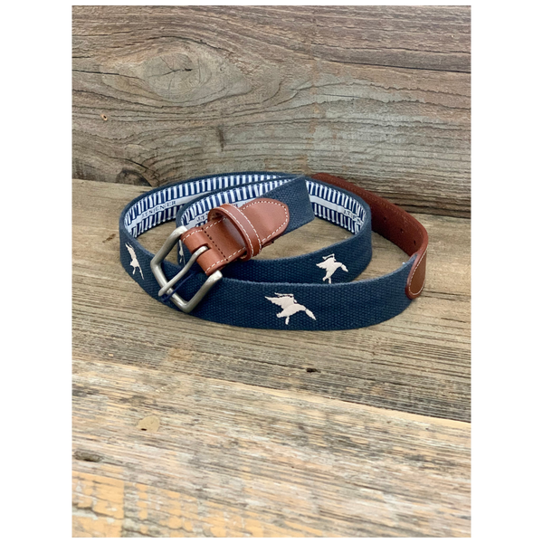 EMHC Shadow Duck Belt Navy/Tan – EASYMONEY HUNT CO.